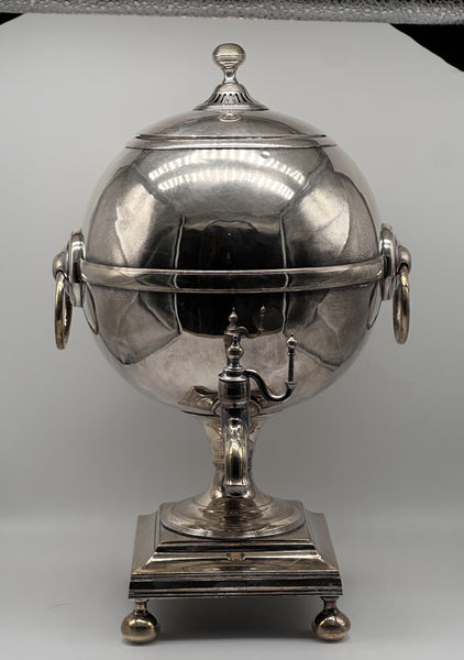 Tea Urn. English Sheffield Silverplate over Copper. 19th Century. 17 ...